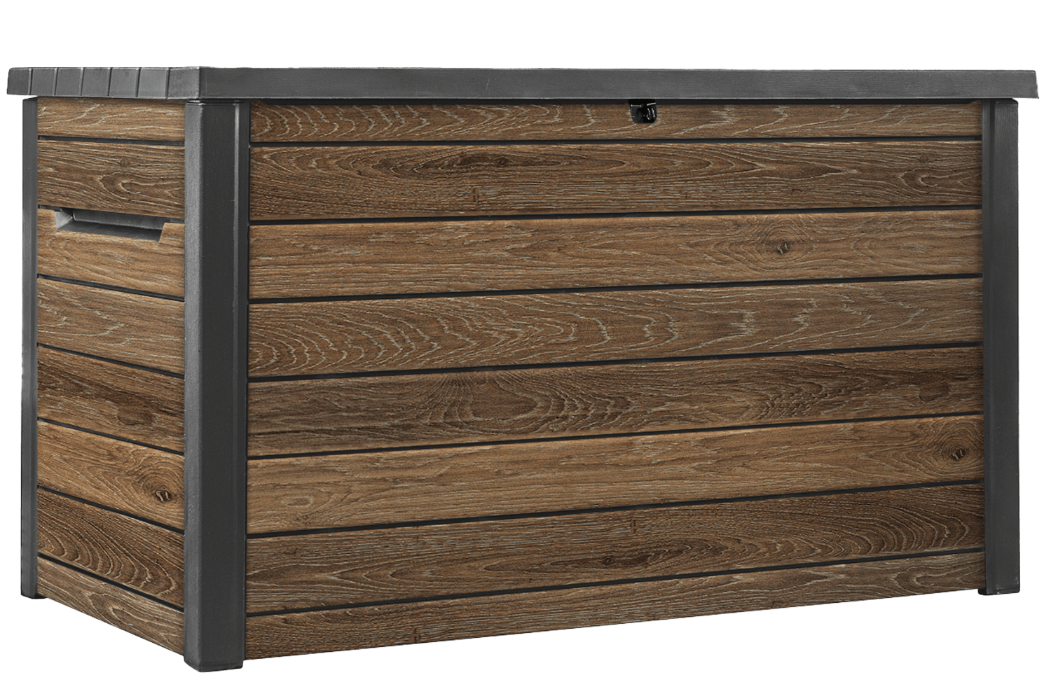 Keter Signature 870L Storage Box - Walnut Look – mazeproducts