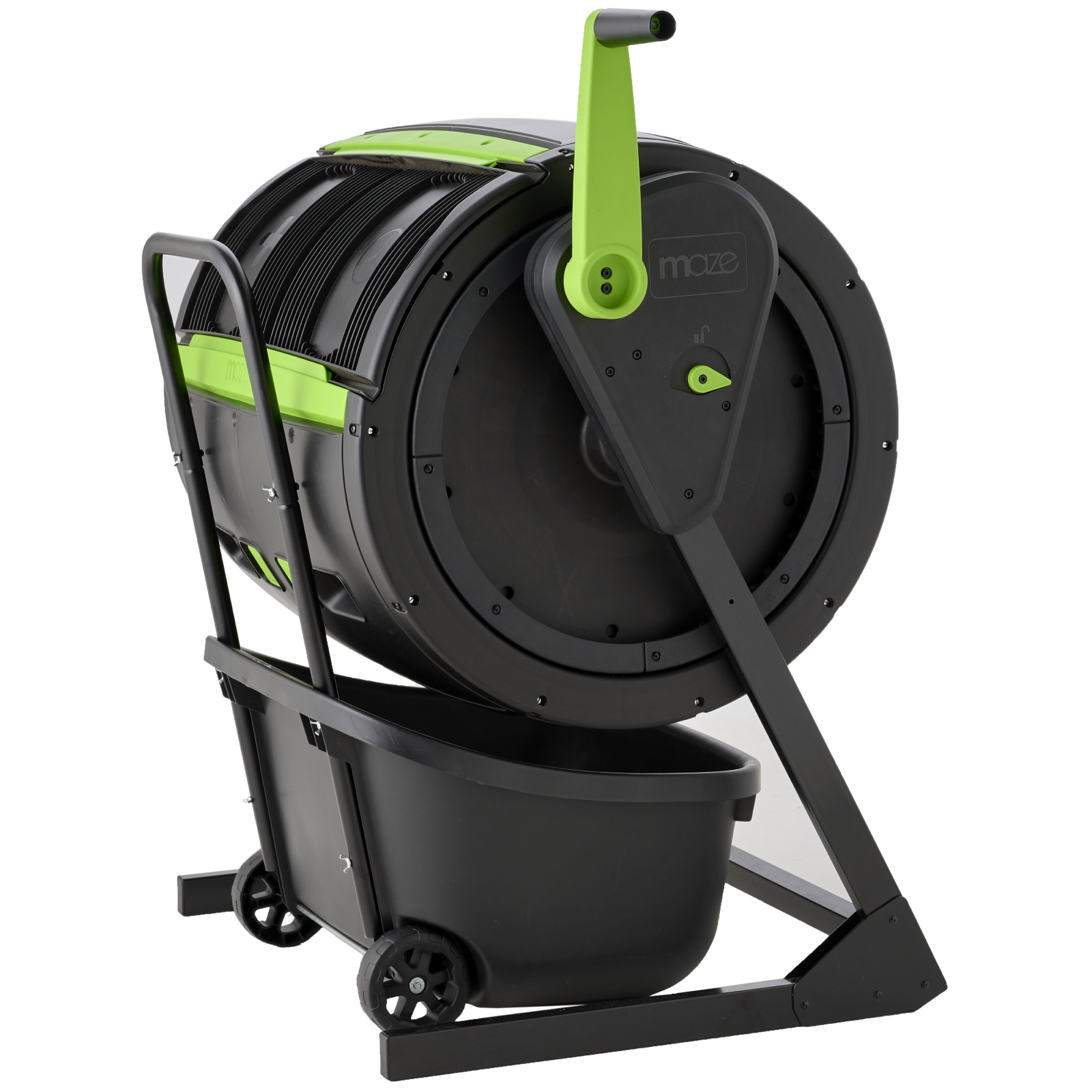 EASY-TURN 245L MAZE Compost Tumbler with Cart – mazeproducts