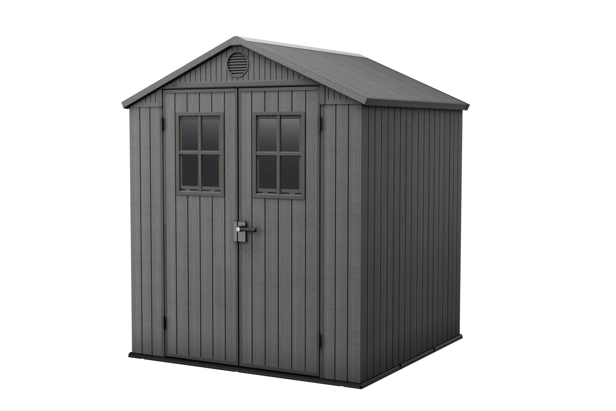 Keter Darwin 6x6 Garden Shed - Grey (1.9 x 1.8m) – mazeproducts