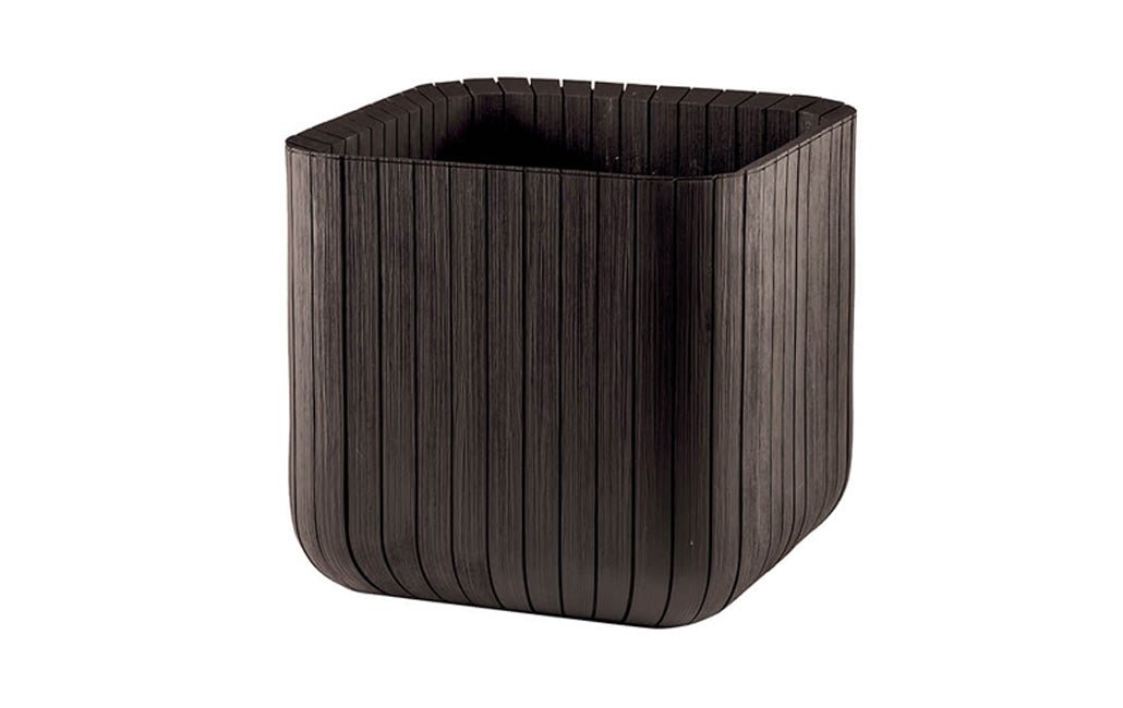 Keter Cube Planter - Brown (Small) – mazeproducts